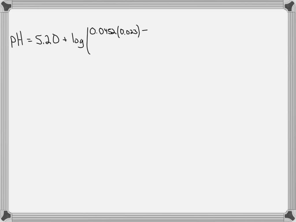 SOLVED: The buffer known as MOPS is a sulphonic acid derivative with a ...