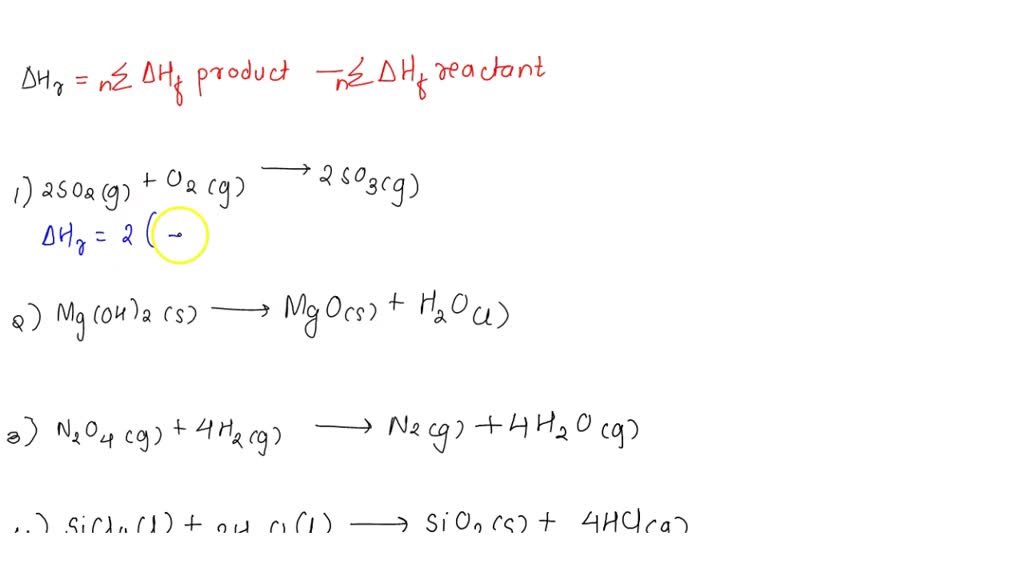 SOLVED: Using values from Appendix C in the textbook, calculate the standard enthalpy change for ...