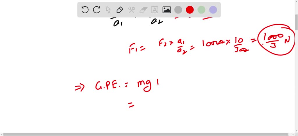 SOLVED: Let's see how Pascal's law can be used to amplify a force ...