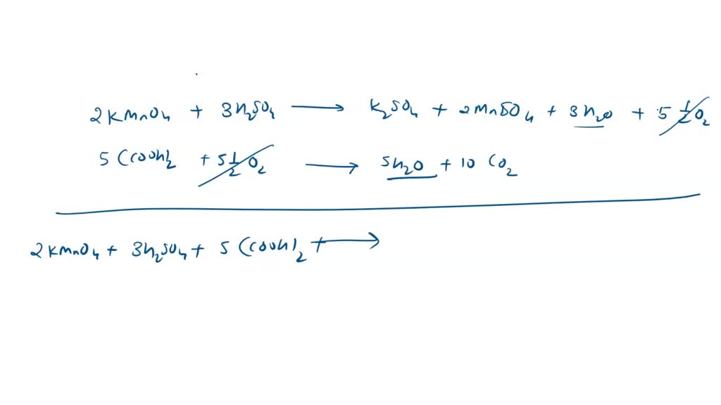 SOLVED: 0.0585g of Na2C2O4 and 10 mL of distilled water were added ...