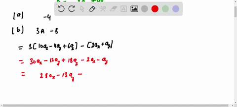 1 if vector a 10ax 4ay 6az find the component vector of a...