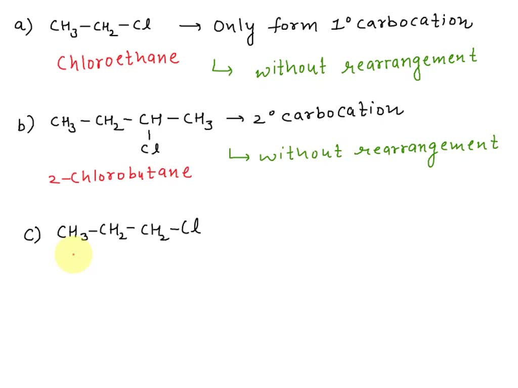 SOLVED: Which of the following alkyl halide undergo rearrangement in SN ...