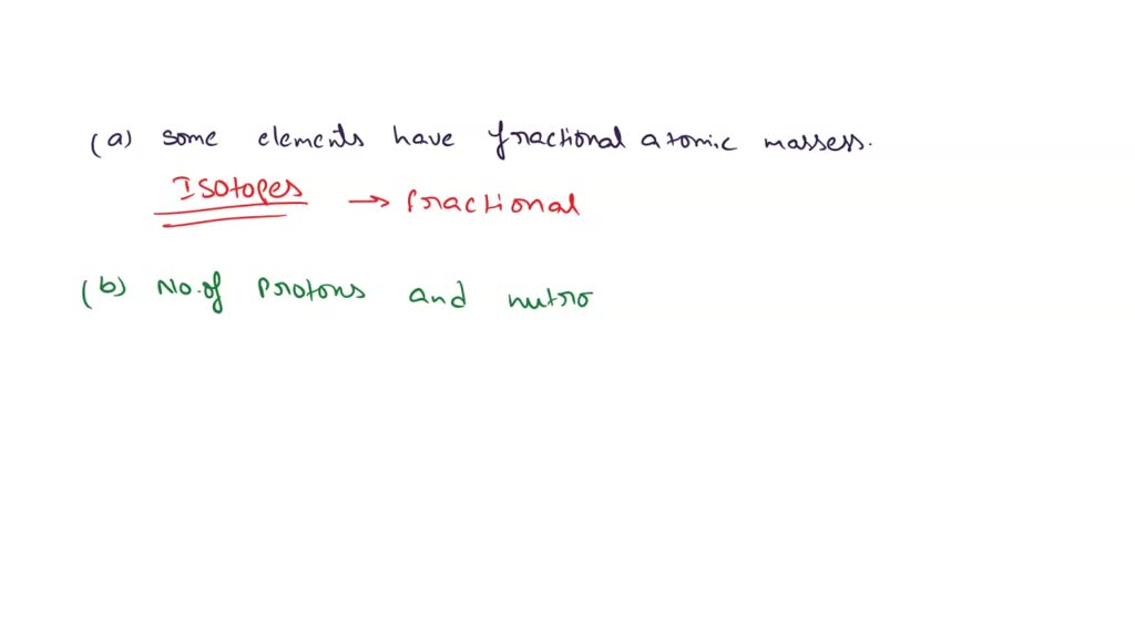 SOLVED: State reasons for the following statements: a) Some elements ...