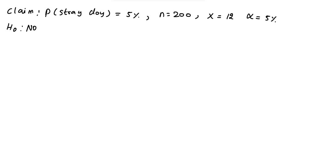 (a) Show how the expected count for the cell "purebred dogs, resemble ...