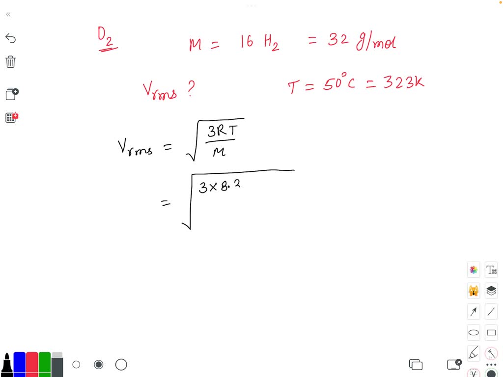 SOLVED: Diatomic oxygen has a molar mass 16 times that of diatomic ...