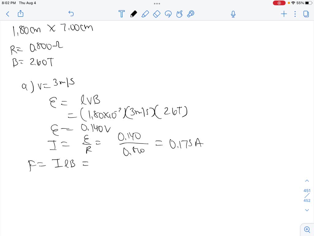Solved Constants Part A Rectangular Loop Of Wire With Dimensions Cm By 900 Cm And Resistance 0