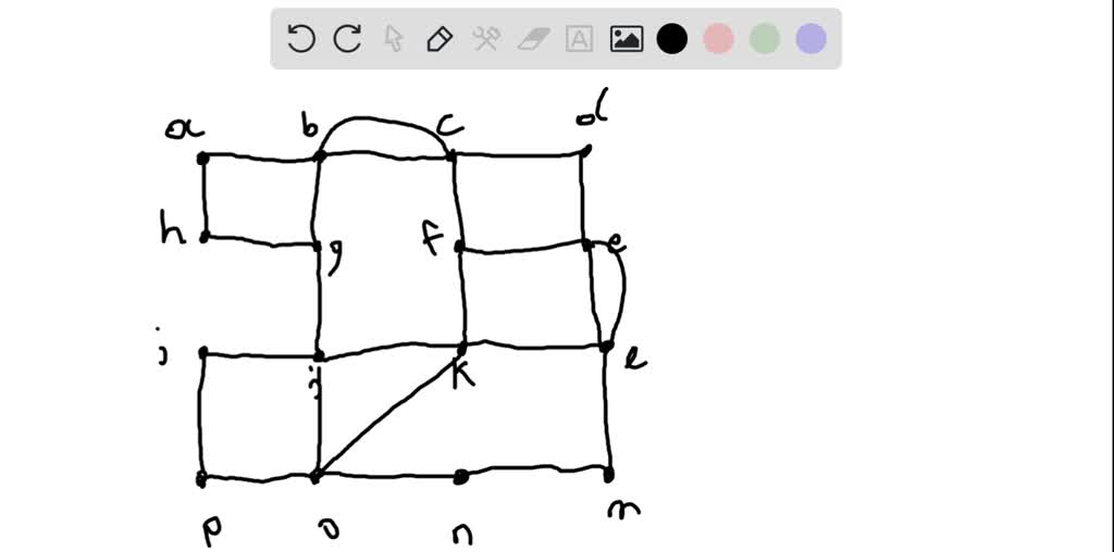 Solved Eulerize This Graph Using As Few Edge Duplications As Possible Then Find An Euler Circuit