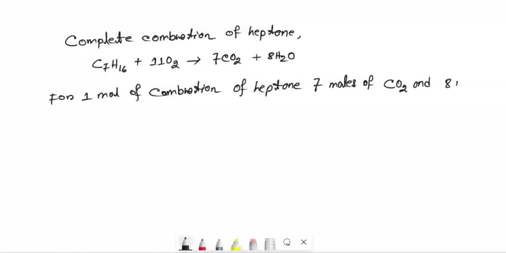 SOLVED: A combustion reaction involves the reaction of a substance with ...