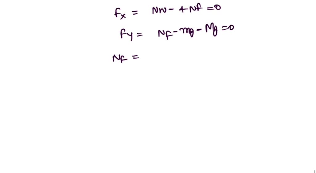 SOLVED: A homogeneous ladder 20m long weighing 50 N is leaning against ...