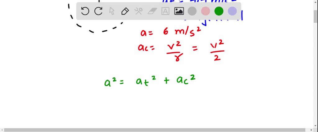 A particle moves along circular path having radius of 2.0 m 3n instant when the speed of the ...