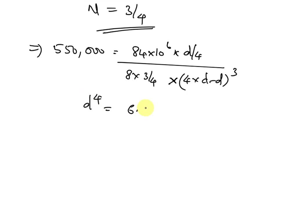 Design a close coiled helical compression spring for a service load ...