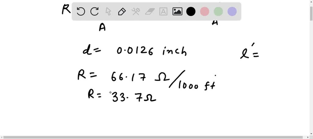 SOLVED: Use the fact that the resistance of a wire carrying an electrical current is directly ...