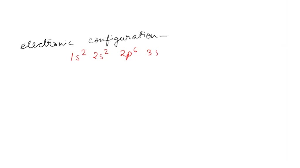 SOLVED: A pictorial representation of an electronic configuration is ...