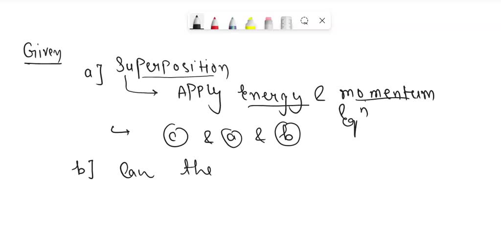 SOLVED: 1. Does the superposition principle apply to? a. Energy ...