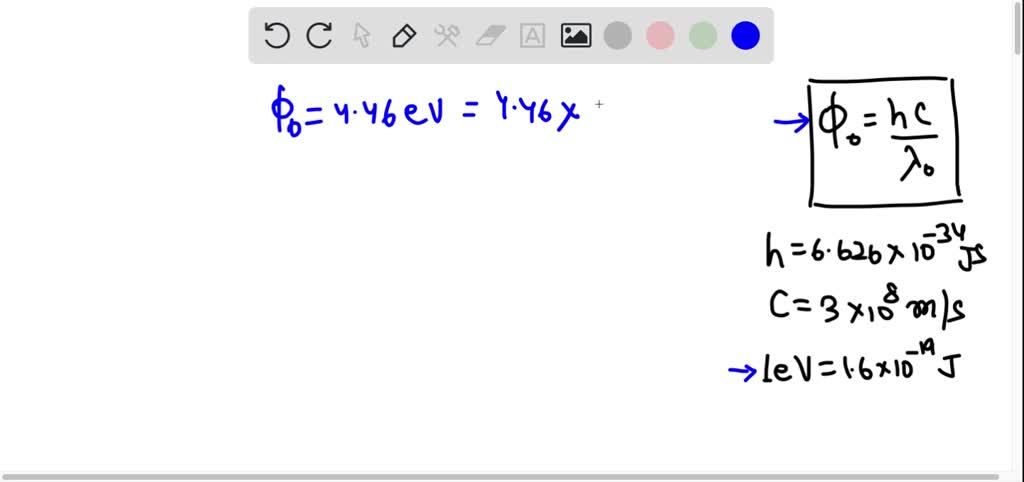 SOLVED: Copper has a work function (@) 0f 4.70 eV: What is the longest ...