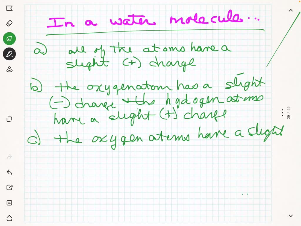 SOLVED: What atom in the hydronium ion, H3O+ bears the positive charge ...