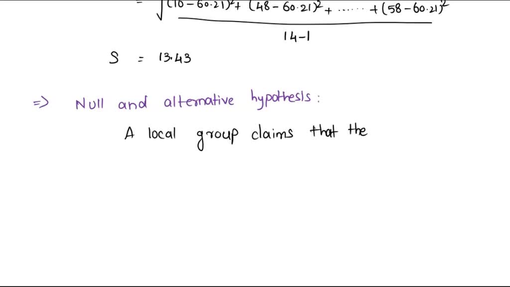 SOLVED: A local group claims that the police issue at least 60 parking ...