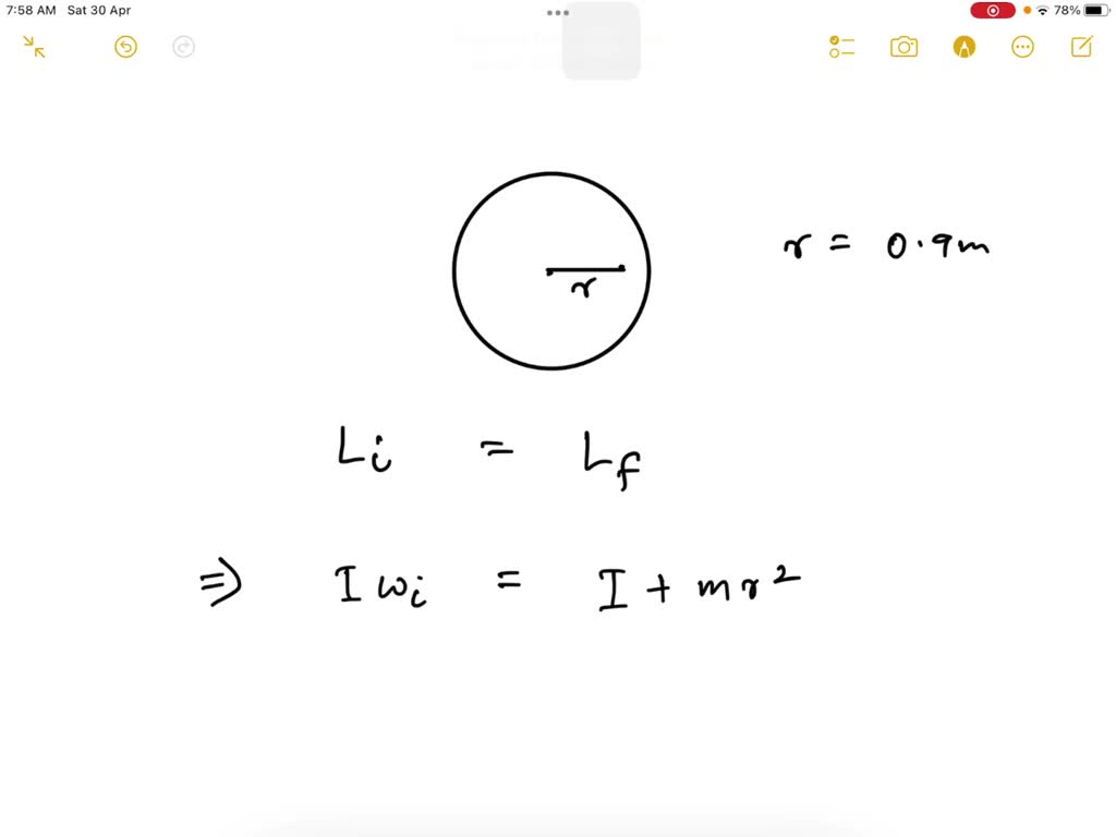 SOLVED: A solid, horizontal cylinder of mass 13.2 kg and radius 1.00 m ...