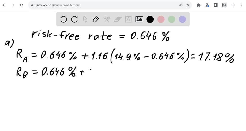 Solved Problem 12 5 Multifactor Models Suppose Stock Returns Can Be Explained By A Two Factor