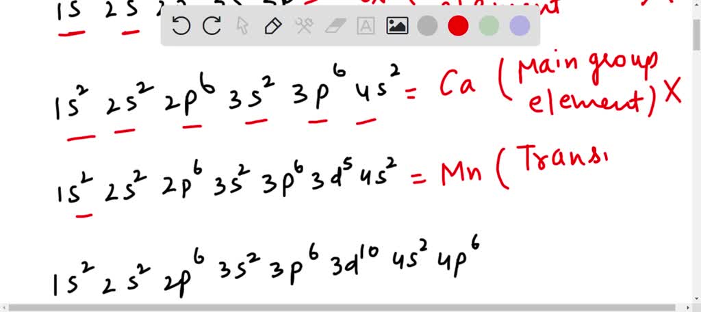 SOLVED: An element with the abbreviated electron configuration [Ar] 452 ...