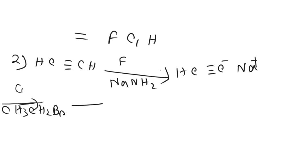 Starting with acetylene as your only source of carbon atoms, identify how you would prepare the ...