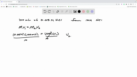 how to make 2n of hcl from 100ml 44027