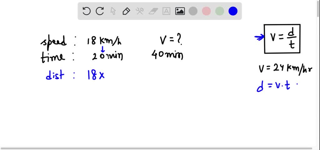 SOLVED: A boy runs for 20 min at a uniform speed of 18km/h at what ...