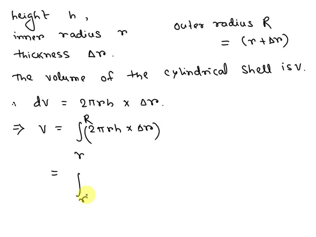 SOLVED: Use differentials to find a formula for the approximate volume ...