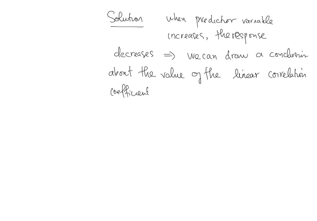 SOLVED: In a setting with bivariate data, the general trend between the ...