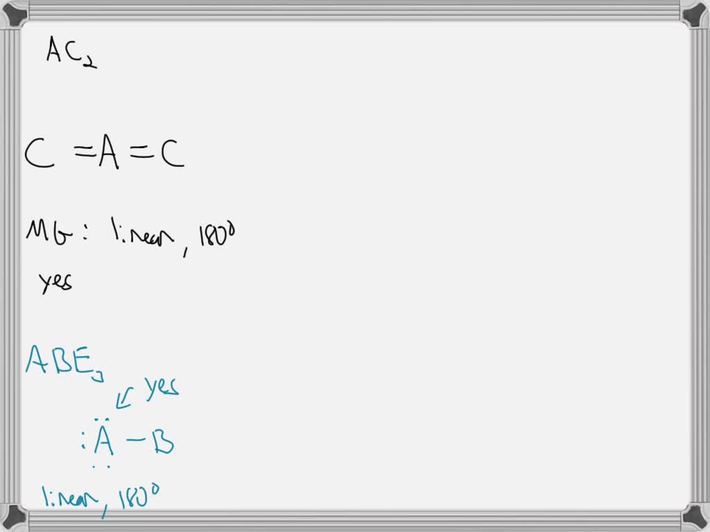SOLVED: Molecular Geometry Simulation Data: Part 1 - Generic Molecules ...