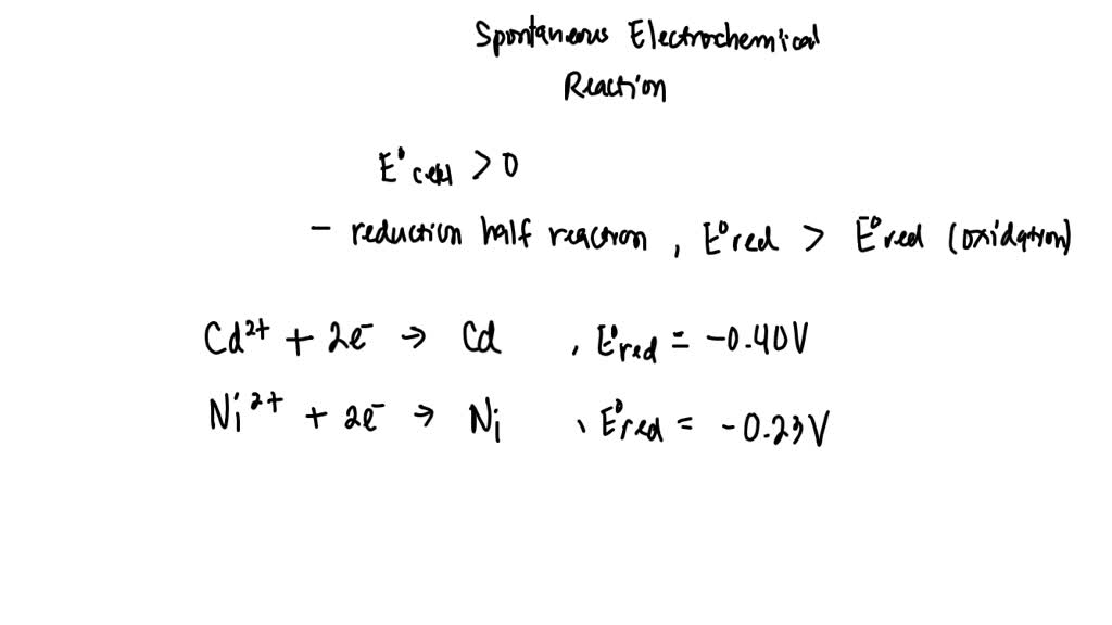 SOLVED: consider an electrochemical cell constructed from the following ...
