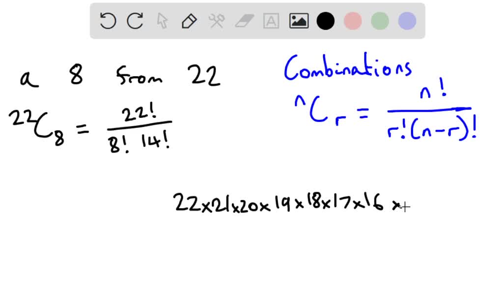 Solved An Experiment Consists Of Choosing A Subset From A Fixed Number Of Objects Where The