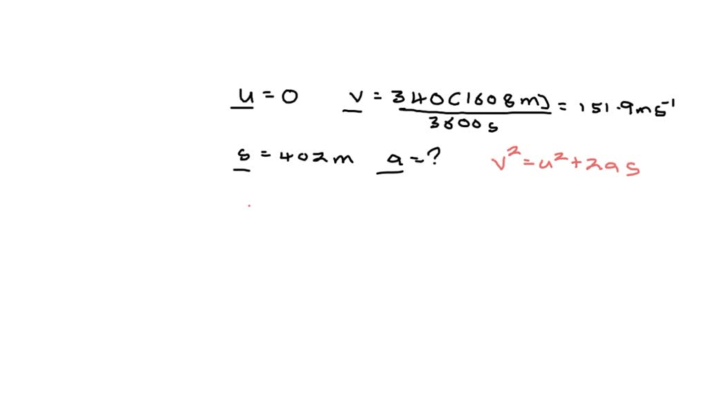 SOLVED: A top fuel drag racer reaches a maximum speed of 340 mph at the ...