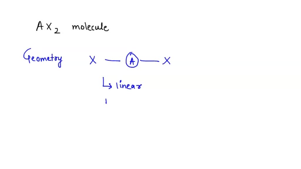 SOLVED: Amolecule with the formula AX2 uses to form its bonds OE) sp'd ...
