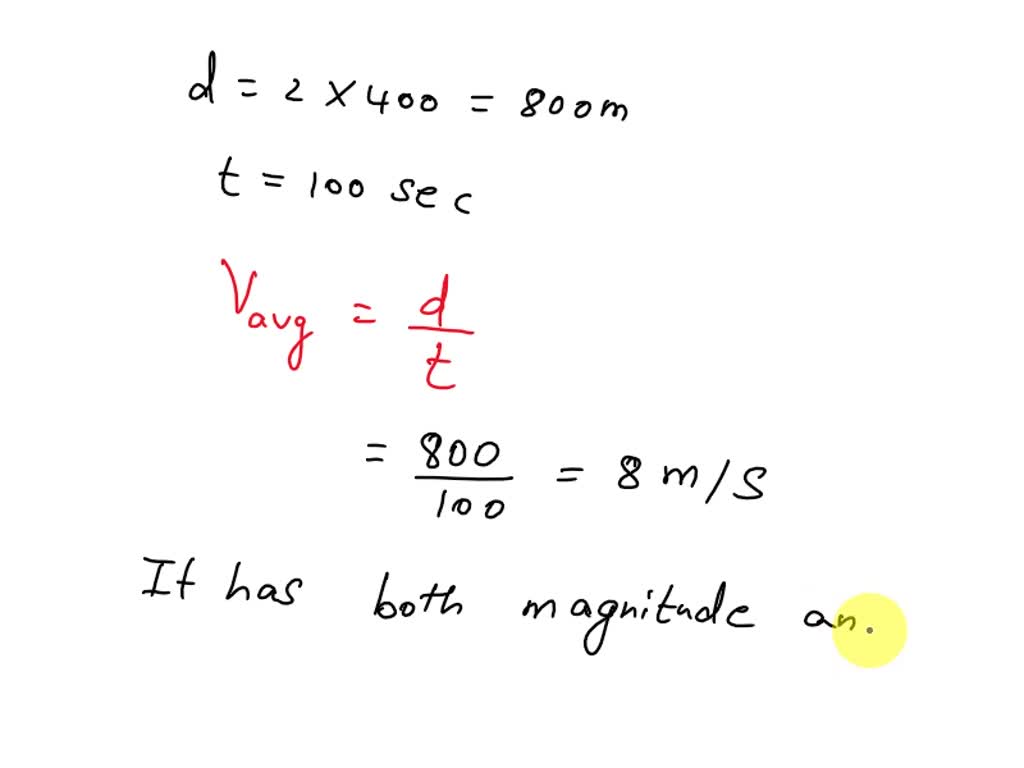 SOLVED: A runner is training on an oval-shaped track where each lap has ...