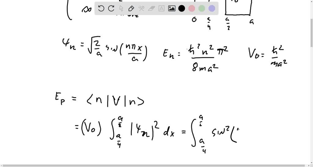 SOLVED: 9 Solve Ithe equation for free particle in a box 0SN2L with Ithe boundary conditions ...