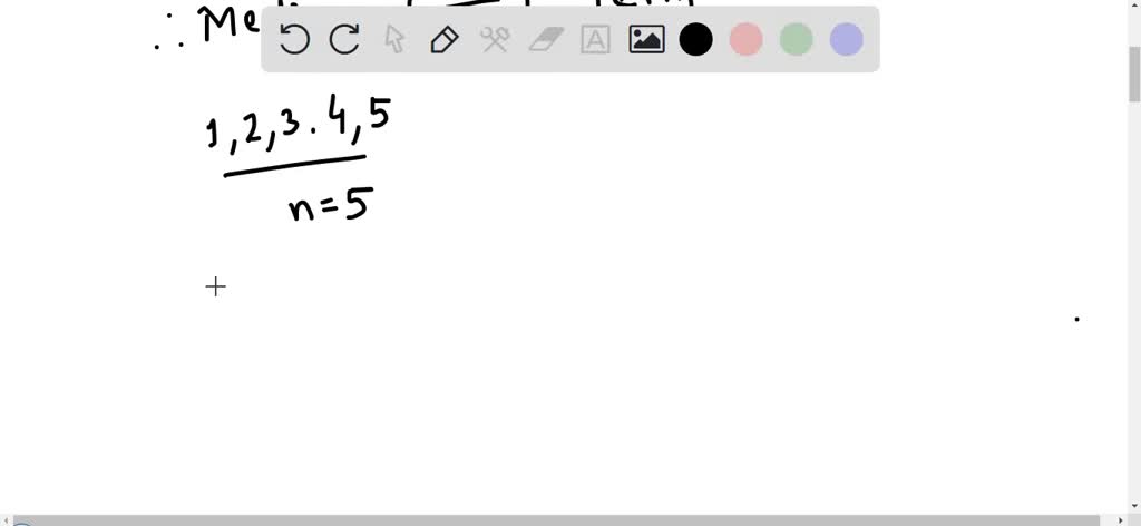SOLVED: If there are an odd number of observations in a set of ungrouped data that have been ...