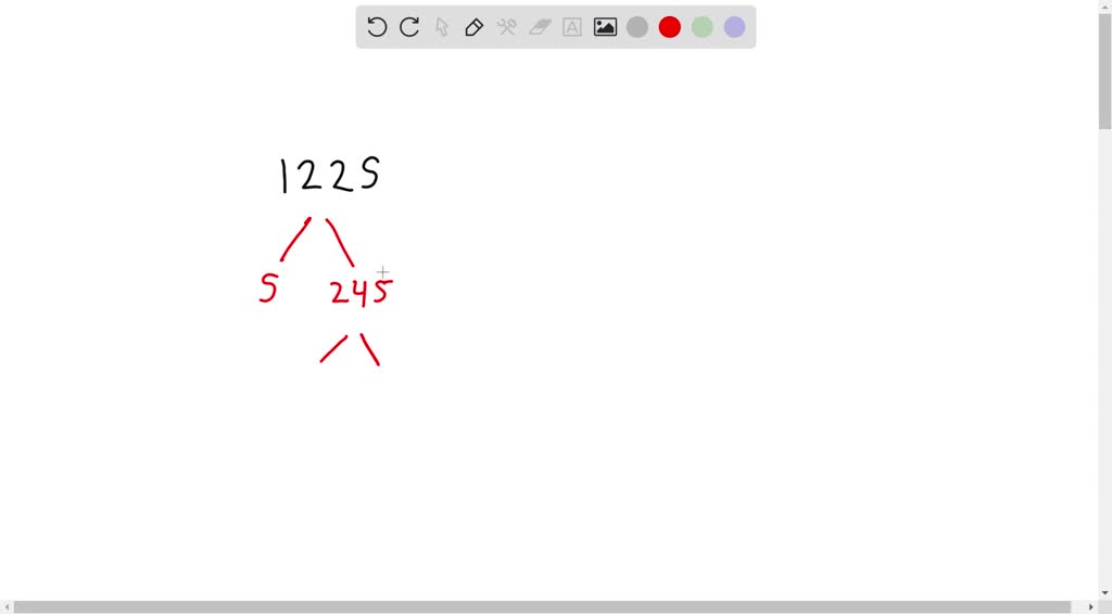 SOLVED: Using three diagrams to find prime factorizations.