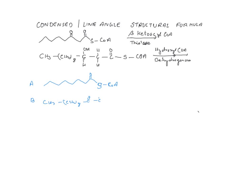 SOLVED: Draw the condensed or line-angle structural formula for the ...