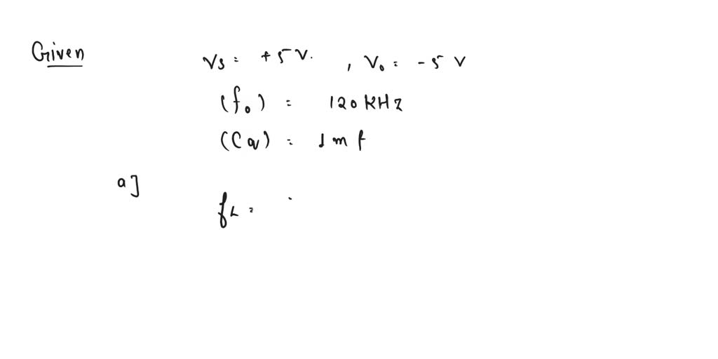SOLVED: 1. Find the lock and capture frequencies for PLL 565, with a free-running frequency of ...