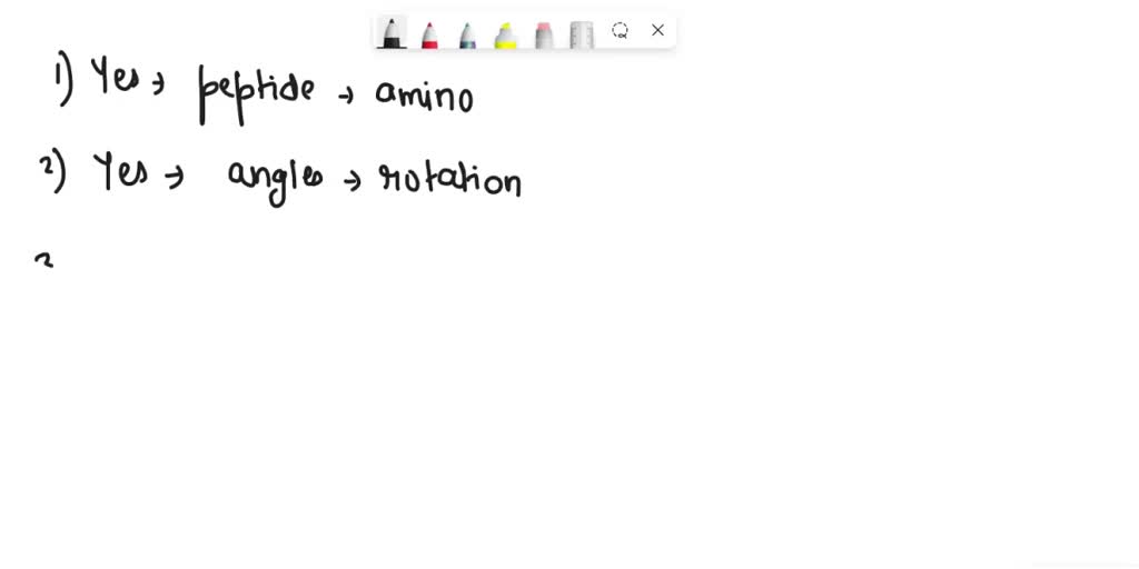 Solved Which Of The Following Statements Isare True Concerning Peptide Bonds They Are The