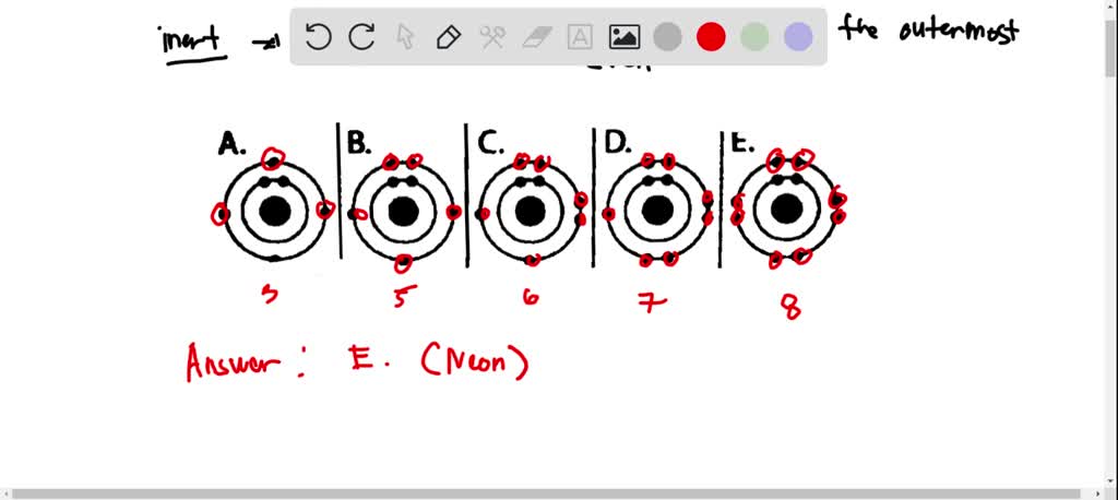 SOLVED: Which of the atoms below would be considered inert? Question 2 ...