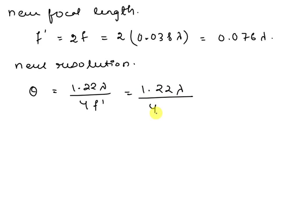 SOLVED: The lateral resolution of a confocal microscope is 8 microns. One possibility to alter ...