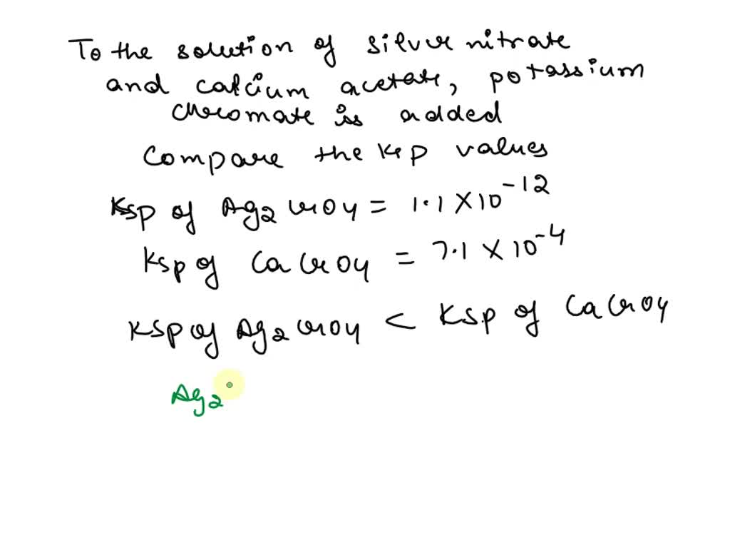 Solved A Solution Contains 8 22 10 3 M Silver Nitrate And 9 94 10 3