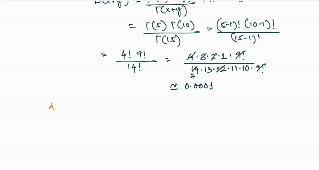 SOLVED: Question: The value of âˆš(3r!) where r is the Gamma function is? The relation between ...