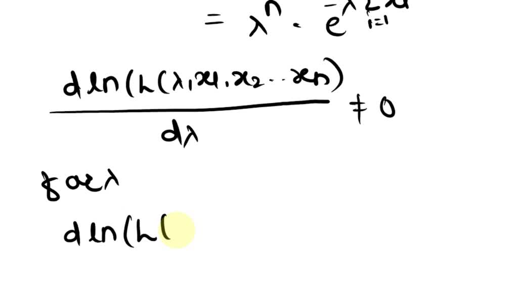 Solved Mle As A Gmm Econometric Model Consider An Mle Model Where The Density Func Tion Of Y