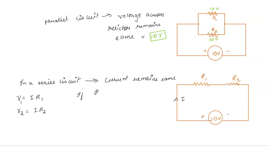 SOLVED: "A simple circuit that has one resistor is connected to variable voltage source: Use the ...