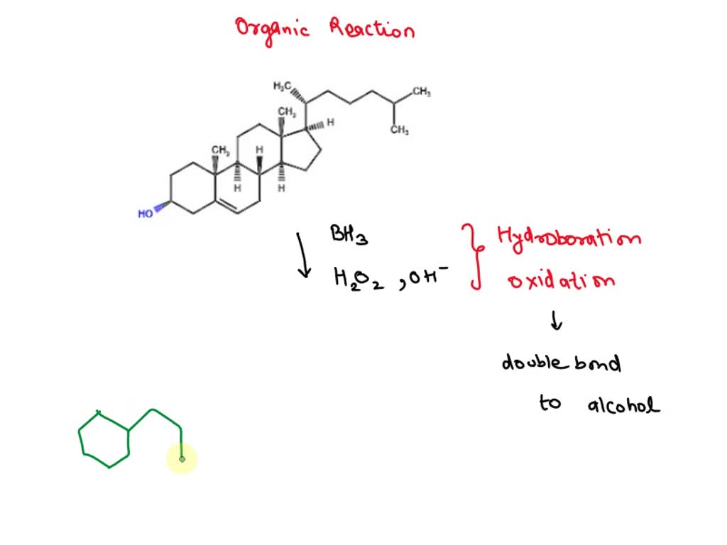 SOLVED: Lipids: Reaction of steroid with 1) BH3; 2) H2O2, HO Constants ...