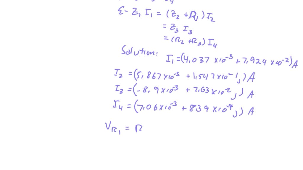 SOLVED: Sketch a phasor diagram showing the relative phases and magnitudes of the current and ...