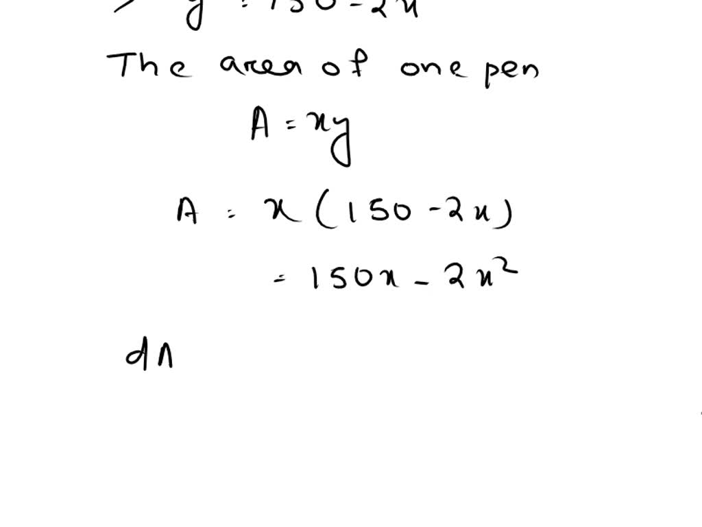SOLVED: A farmer builds a rectangular grid of pens with 1 row and 6 ...